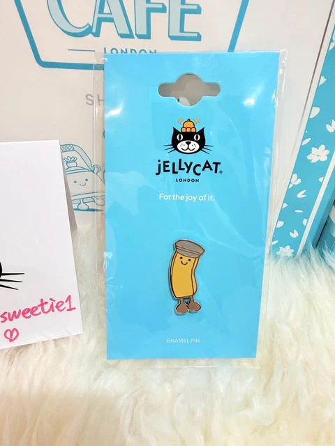JELLYCAT CHARLIE CHIP Pin Badge, Selfridges Exclusive & Brand New £10. ...
