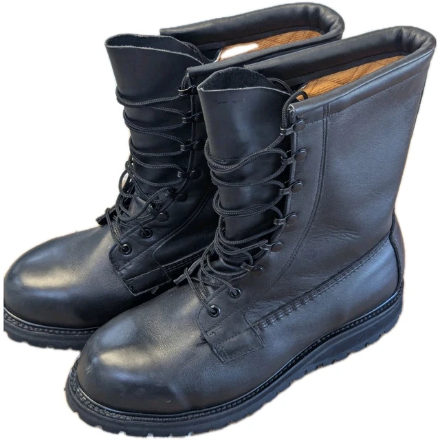 BATES 11460 BLACK Leather Gore-Tex Police Military Combat Boots Men's ...