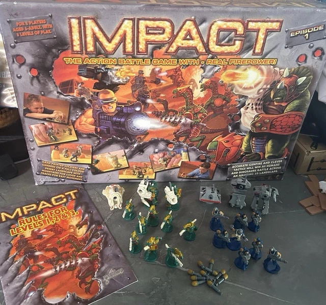 BOARD GAME IMPACT Real Firepower Action Wargame Drumond Park Tabletop ...