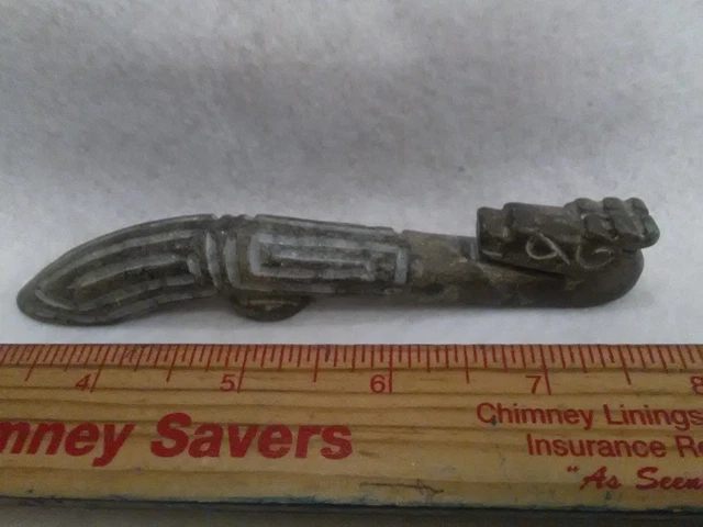 ANCIENT CHINESE JADE Dragon Hook 2000-1000 bc $29.00 - PicClick