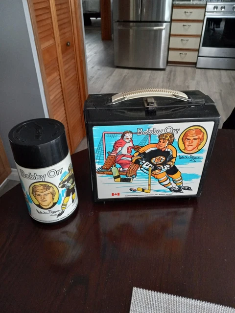 1970,S BOBBY ORR Lunch Box And Thermos Vintage $265.00 - PicClick CA