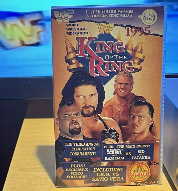 WWF KING OF The Ring 1995 VHS Wrestling Video Tape WWE £21.99 - PicClick UK
