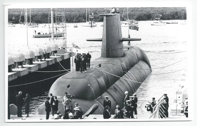 HMAS COLLINS COLLINS class Submarine RAN Royal Australian Navy Card ...