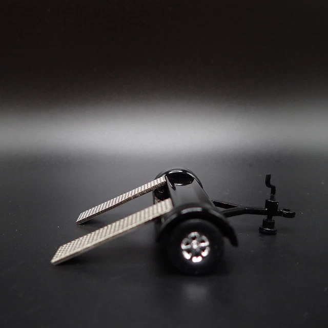 TOW DOLLY CAR TRAILER w/ LOADING RAMPS 1:64 SCALE DIORAMA DIECAST MODEL ...