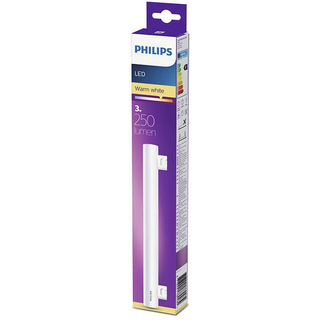 PHILIPS LED LINEAR Line Lamp Philinea 3W = 35W S14s 30cm Warm White ...