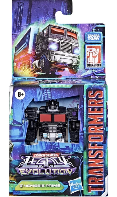 TRANSFORMERS GENERATIONS LEGACY Evolution Core Class Nemesis Prime ...