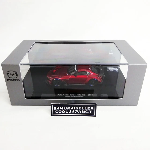 1/43 MAZDA RX-VISION GT3 CONCEPT Soul Red Crystal Gran Turismo Modellauto NEU EUR 260,82 ...
