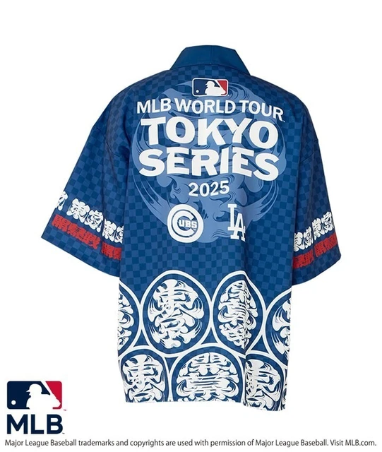 MLB OFFICIAL 2025 Tokyo Series Cubs Happi Coat Kimono Japanese Style ...