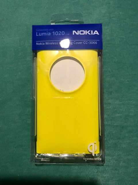 NOKIA QI CASE (gelb - yellow) für - for NOKIA 1020 / NEU-NEW! OVP ...