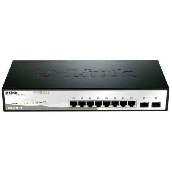D-LINK DGS-1210-10 E Smart Switch Câble d’alimentation géré 10 ports ...