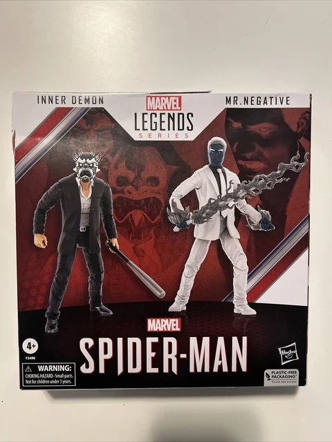 HASBRO MARVEL LEGENDS Spider-Man Mr. Negative and the Inner Demons ...