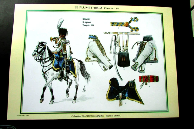 PLANCHE &LE PLUMET-RIGO& -Uniformes des Armées Napoléoniennes EUR 1,00 ...