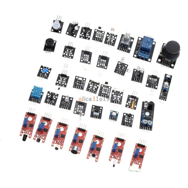 37 Sensor Ultimate 37 In 1 Sensor Modules Kit For Arduino Mcu Education User £983 Picclick Uk 4902