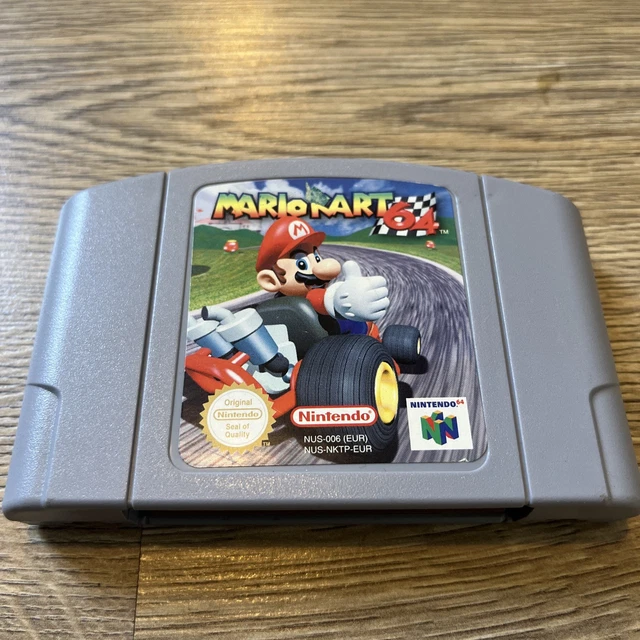 MARIO KART 64 Nintendo N64 Fully Tested Working Cart Only £26.99 ...