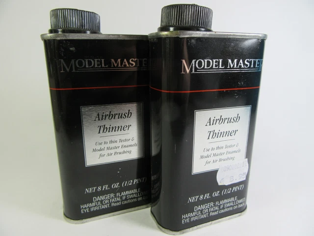 TESTORS MODEL Master Airbrush Verdünner Verdünnung 2 Kanister im Set ...