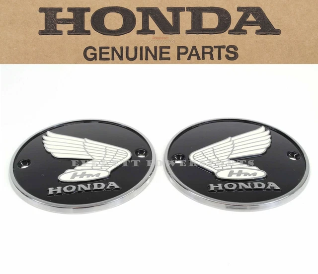 NEW GENUINE HONDA Tank Round Badges Emblems Set 60-69 CA160 CL160 CA77 ...