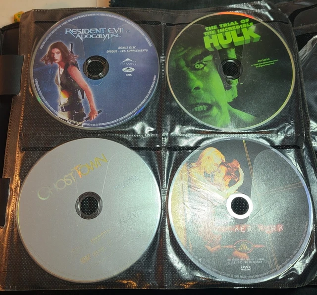 GIANT LOT DVD'S, Movies Horror Fantasy Comedy. Scifi. 86 Discs in Book ...