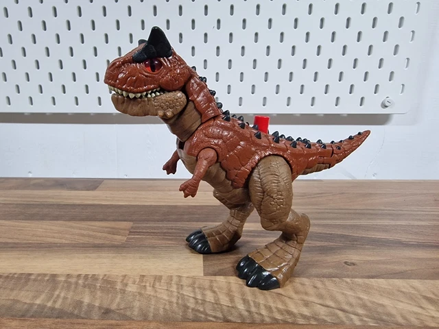 JURASSIC WORLD CARNOTAURUS 8" Imaginext Figure Toy Camp Cretaceous ...