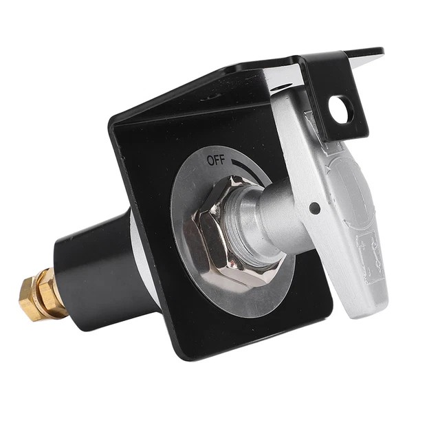 NEW BATTERY POWER Off Switch With Lock Out Plate Battery Power Cut ...