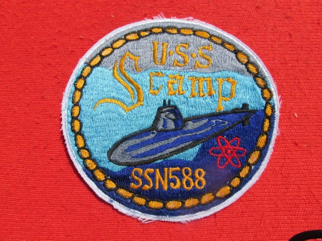 1960’S US NAVY Submarine USS Scamp SSN 588 4.75 inch $55.00 - PicClick
