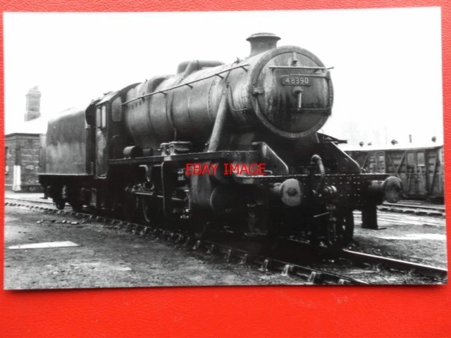 PHOTO LMS Class 8F Loco No 48390 At Heaton Mersey 4/64 £2.00 - PicClick UK
