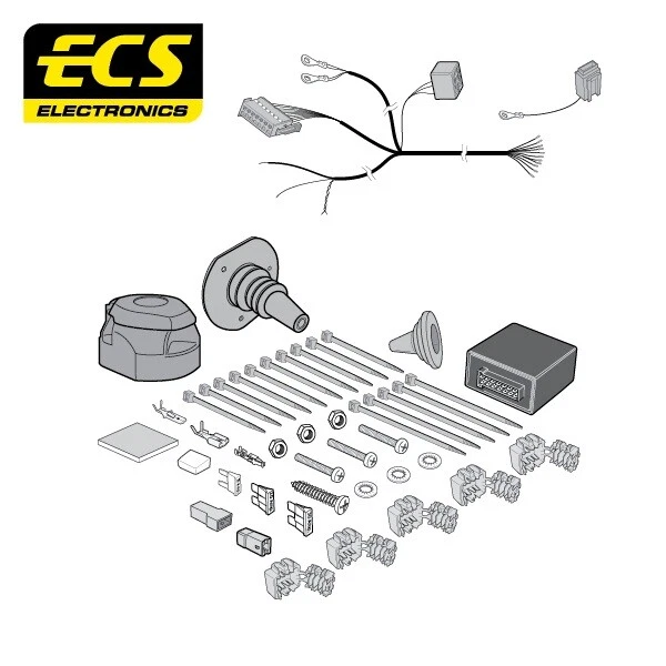 ECS 13 PIN Car Towbar Electrics Wiring Kit For Citroen Berlingo Van ...