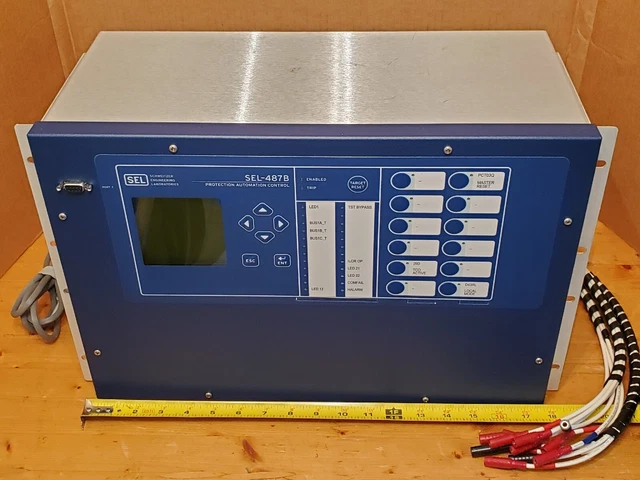 SEL-487B PROTECTION AUTOMATED Control Complete + Original Box ...