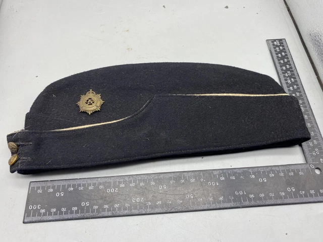 ORIGINAL WW1 BRITISH Army Royal Army Service Corps Side Cap & GV Badge ...
