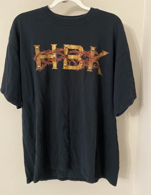 Wwe Hbk Shawn Michaels Barbed Wire Xl Wrestling T Shirt Wrestlemania 22 Wwf Nxt £6000 Picclick Uk
