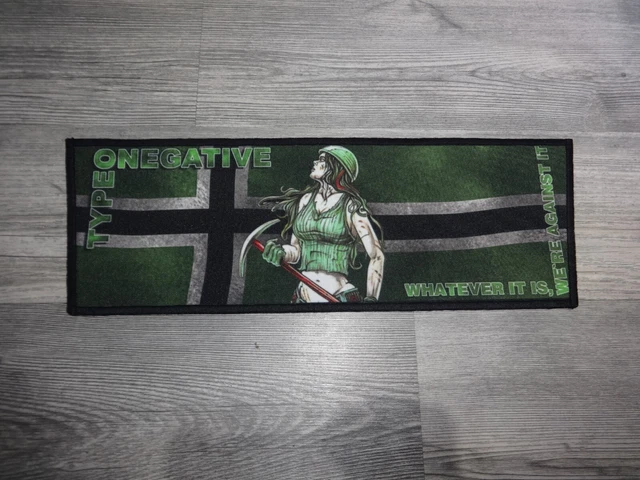 TYPE O NEGATIVE Back Patch Back Strip My Dying Bride Theatre of Tragedy ...