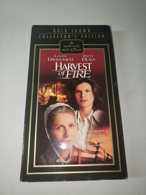 HARVEST OF FIRE (VHS, 1996) Lolita Davidovich, Patty Duke Hallmark Hall ...
