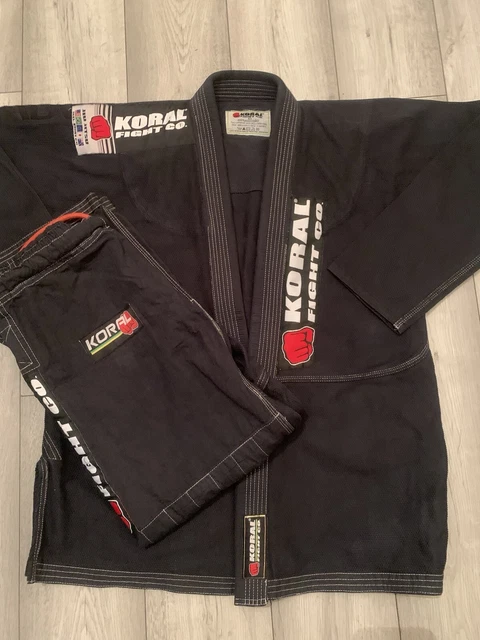 NEW KORAL FIGHT Co Jiu Jitsu Gi Size A3 £50.00 - PicClick UK