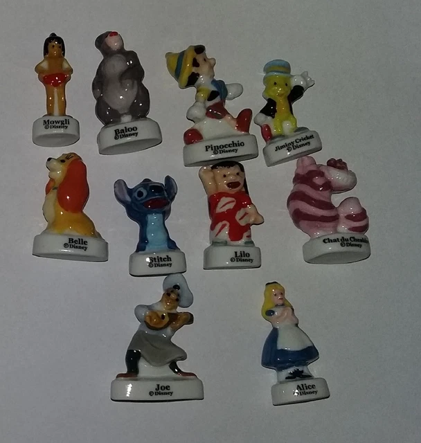 SÉRIE COMPLÈTE FÈVES Disney classic dessin animé 2023 EUR 16,00 ...