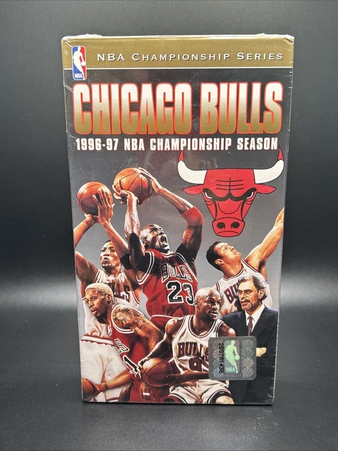 VINTAGE CHICAGO BULLS 1996-97 NBA Championship Season [VHS] [VHS Tape ...
