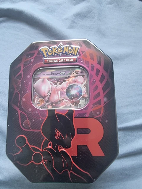 POKEMON DESTINED RIVALS Team Rocket Mewtwo Ex Tin £23.56 - PicClick UK