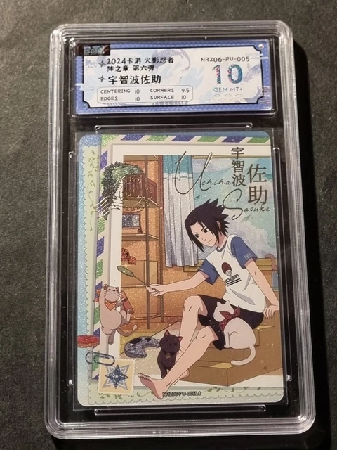 SASUKE UCHIHA - Naruto Kayou - Graded Card 10 - No Psa Bgs - Nrz06-Pu-005 EUR 46,99 - PicClick IT