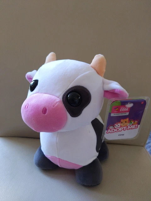 ROBLOX ADOPT ME Cow 20cm Plush with Exclusive Virtual Item Code £28.99 ...