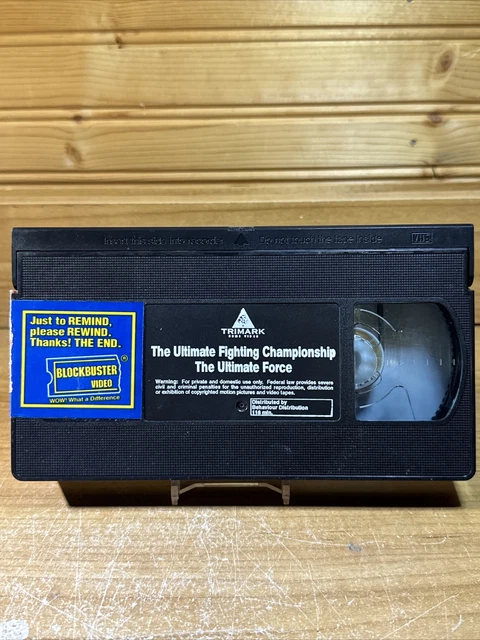 THE ULTIMATE FIGHTING Championship XIV - Showdown (VHS, 1998) $29.99 ...