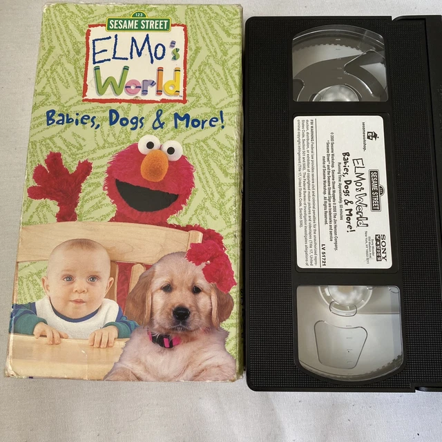 SESAME STREET ELMO’S World Flowers Bananas More VHS Video Tape EUR 9,44 ...