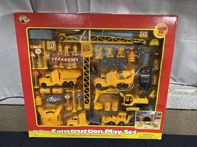 KIDZ FUN CONSTRUCTION Play Set 60 Piece $99.99 - PicClick