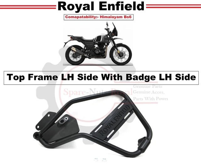 ROYAL ENFIELD HIMALAYAN 411cc BS6 "Top Frame" avec "Badge" côté gauche ...