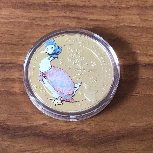 BEATRIX POTTER PETER Rabbit 2025 Collection Jemima Puddle-Duck Gold ...
