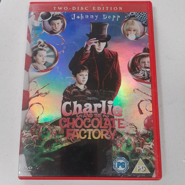 CHARLIE AND THE Chocolate Factory Dvd (2 Disc Dvd) Free Postage £2.49 ...