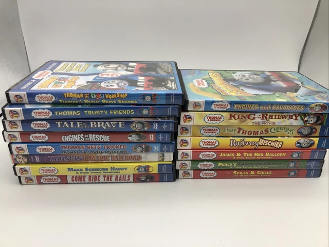 THOMAS THE TANK Engine And Friends Train DVD Lot Of 21 Various Titles £ ...