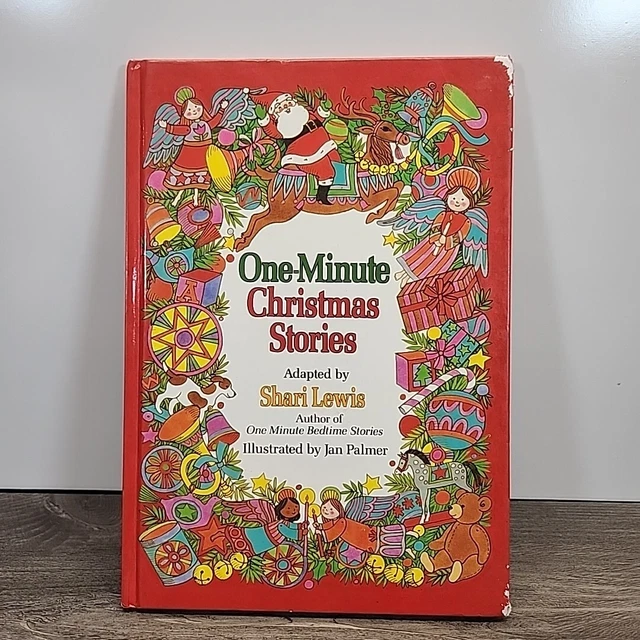 ONE MINUTE CHRISTMAS Stories, Adapted By Shari Lewis 1987 Doubleday ...