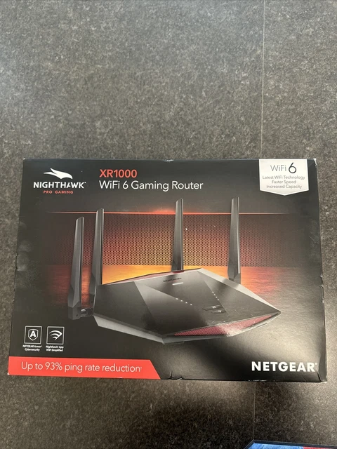 NETGEAR NIGHTHAWK PRO Gaming Wi-Fi 6 Router - Black (XR1000-100NAS) $65 ...