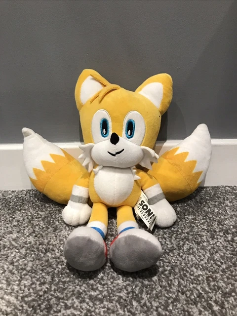 TAILS OFFICIAL 12& LARGE PLUSH SOFT TOY TEDDY From SONIC the Hedgehog ...