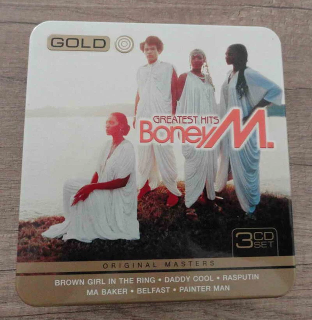 BONEY M - Greatest Hits : Gold boite Metal 3CDs 36 Titres EUR 25,00 ...