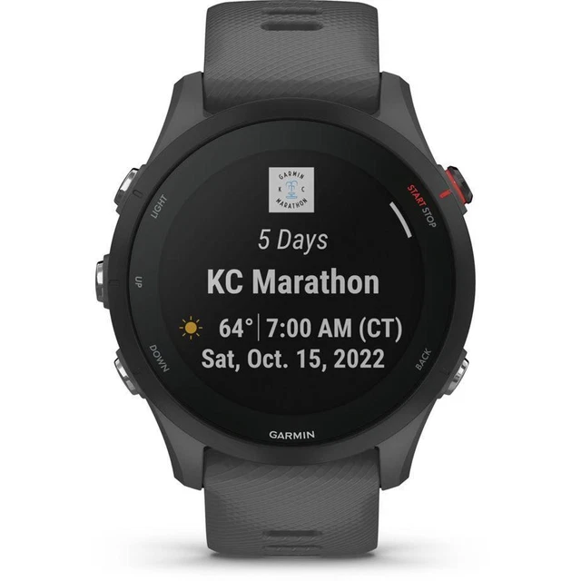 GARMIN FORERUNNER 255 grigio ardesia/nero Mod. 010-02641-10 EAN ...