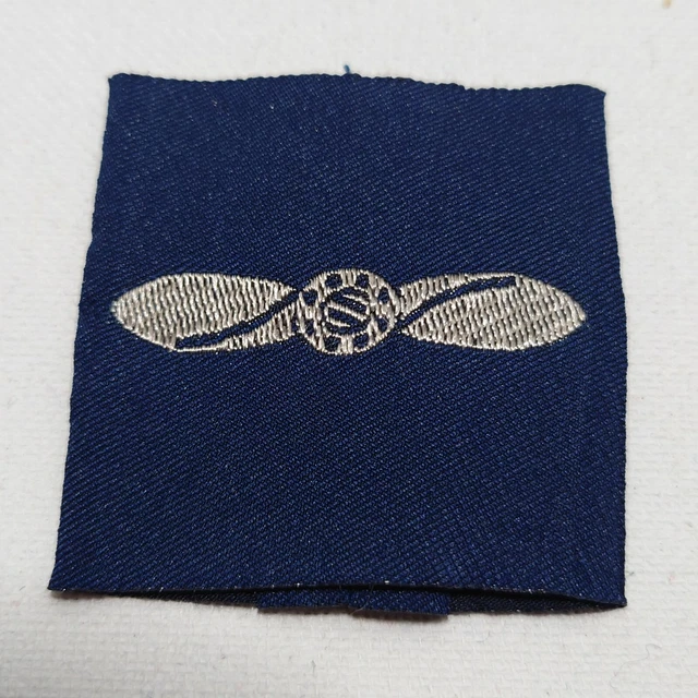 BRITISH ROYAL AIR Force RAF Leading aircraftman rank slip on patch £11. ...